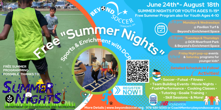 Beyond Soccer Lawrence – A sports-based youth development organization ...