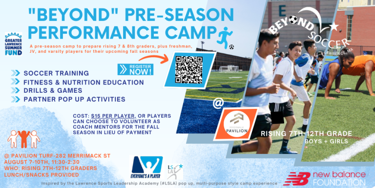 Beyond Soccer Lawrence – A sports-based youth development organization ...